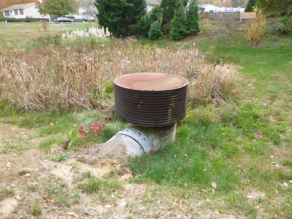 Engineering Services Stormwater Systems-PD-3 Photo 1 Existing Riser for ...